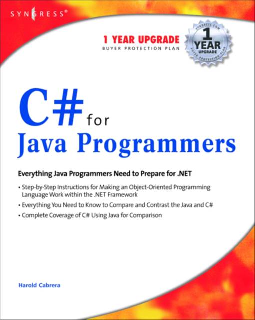 C# for Java Programmers | Harold Cabrera | Web | 9781931836548 | Club