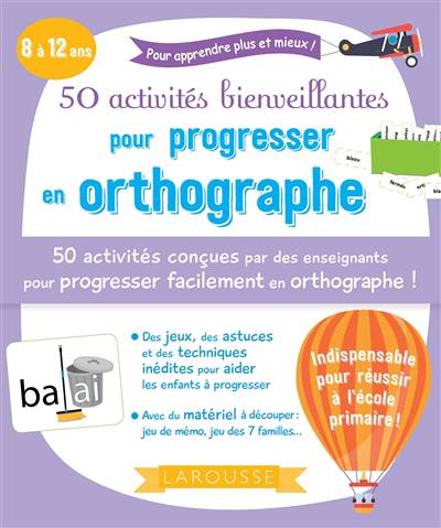 50 activités bienveillantes pour progresser en orthographe | Nine ...