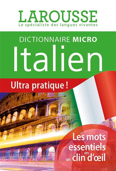 Dictionnaire micro Larousse italien | | Dictionnaires | 9782036004313 ...