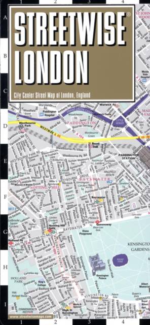 Streetwise London Map - Laminated City Center Street Map of London ...