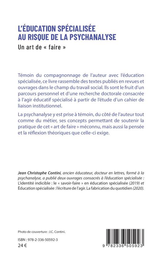 L'éducation spécialisée au risque de la psychanalyse | Jean-Christophe ...