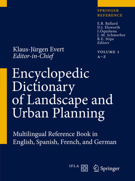 Encyclopedic Dictionary of Landscape and Urban Planning | | Géographie ...