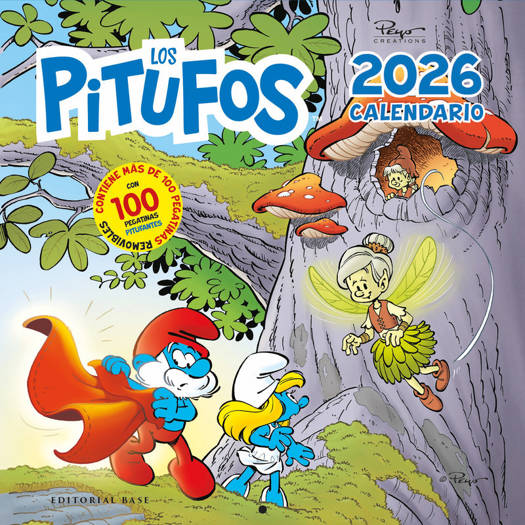 Calendario Los Pitufos 2026 | Pierre Culliford | Romans & Albums ...