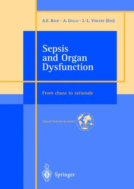 Sepsis and Organ Dysfunction | | Spécialisations | 9788847001787 ...