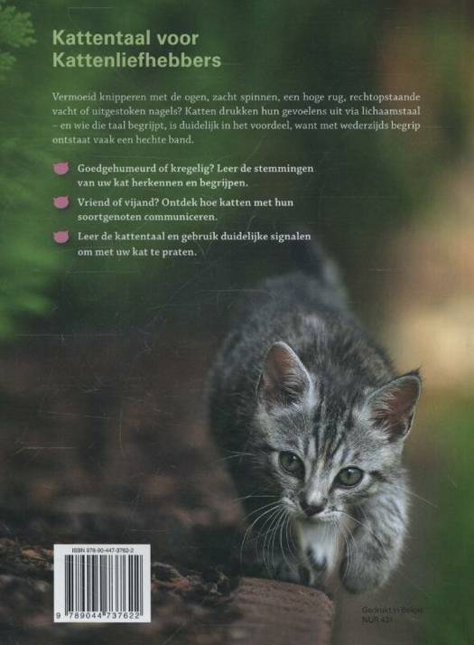 Wat zegt mijn kat? | Isabella Lauer | Animaux domestiques | 9789044737622 | Librairie Club