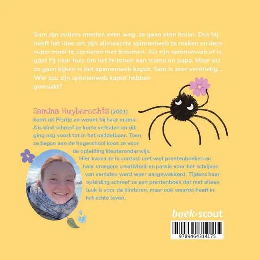 Sam en zijn spinnenweb | Samina Huyberechts | Romans & Albums ...