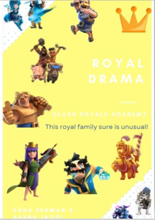 Clash Royale Academy: Royal Drama (ebook) | Aarna Jaggi | Pièces de ...