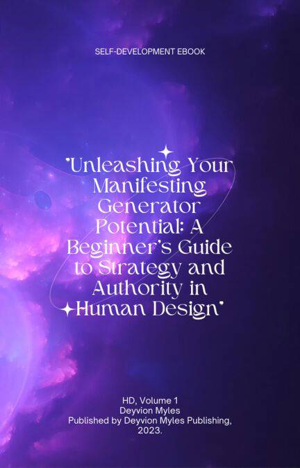 "Unleashing Your Manifesting Generator Potential: A Beginner's Guide to ...